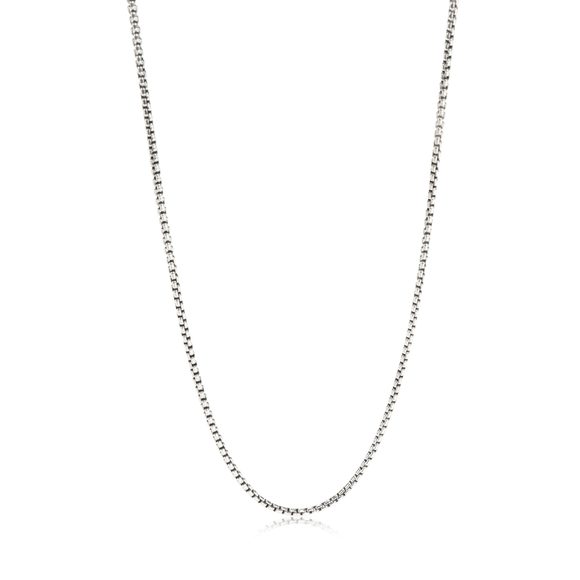 David Yurman | Bags | David Yurman Baby Box Chain Necklace In Sterling ...